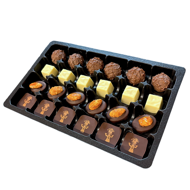 Aeschbach Chocolatier fliegt bei SWISS mit.